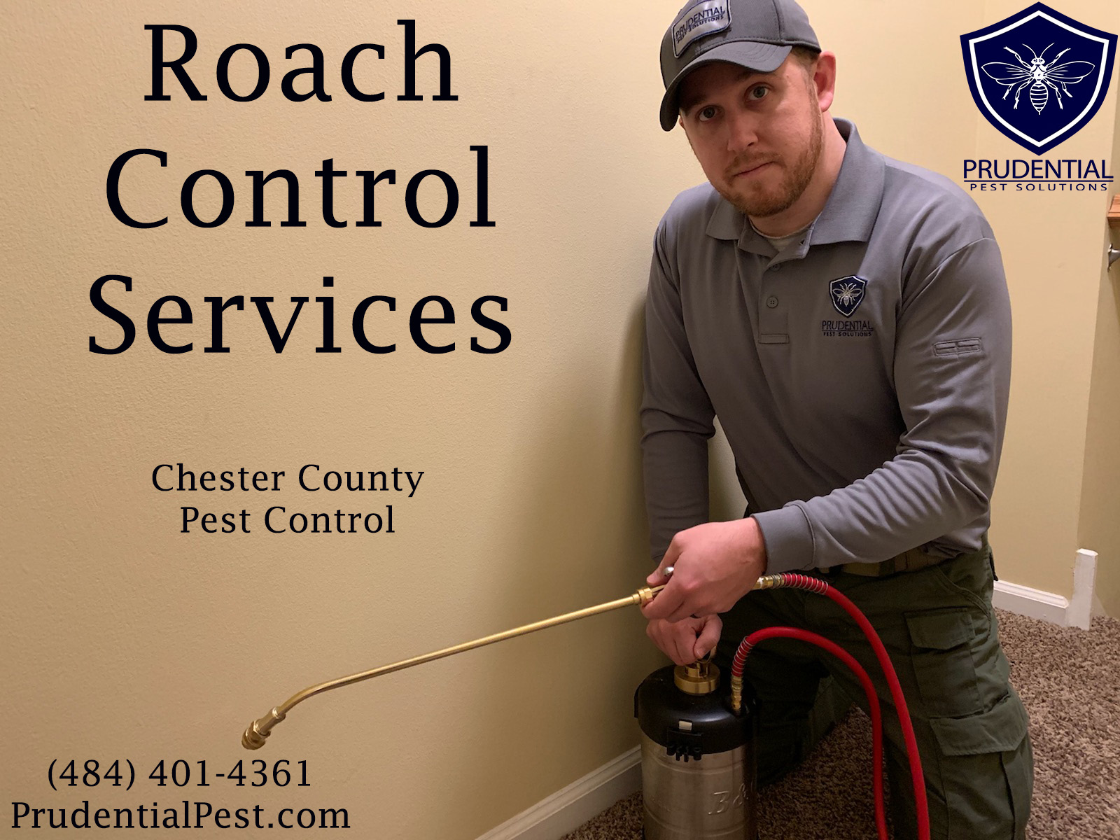 Roach Control Chester County - Prudential Pest Solutions